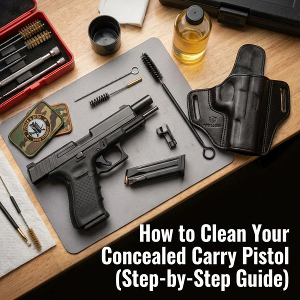 How to Clean Your Concealed Carry Pistol (Step-by-Step Guide)