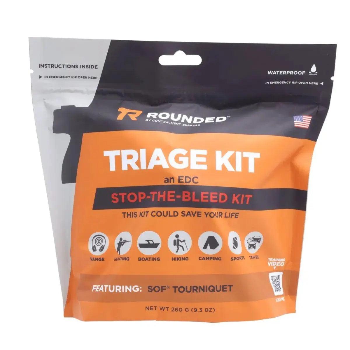 Buy Triage Kit - 100% US Made - Rounded by Concealment Express